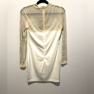Dresses | Glamorous Sheer Studded Body Dress | Poshmark